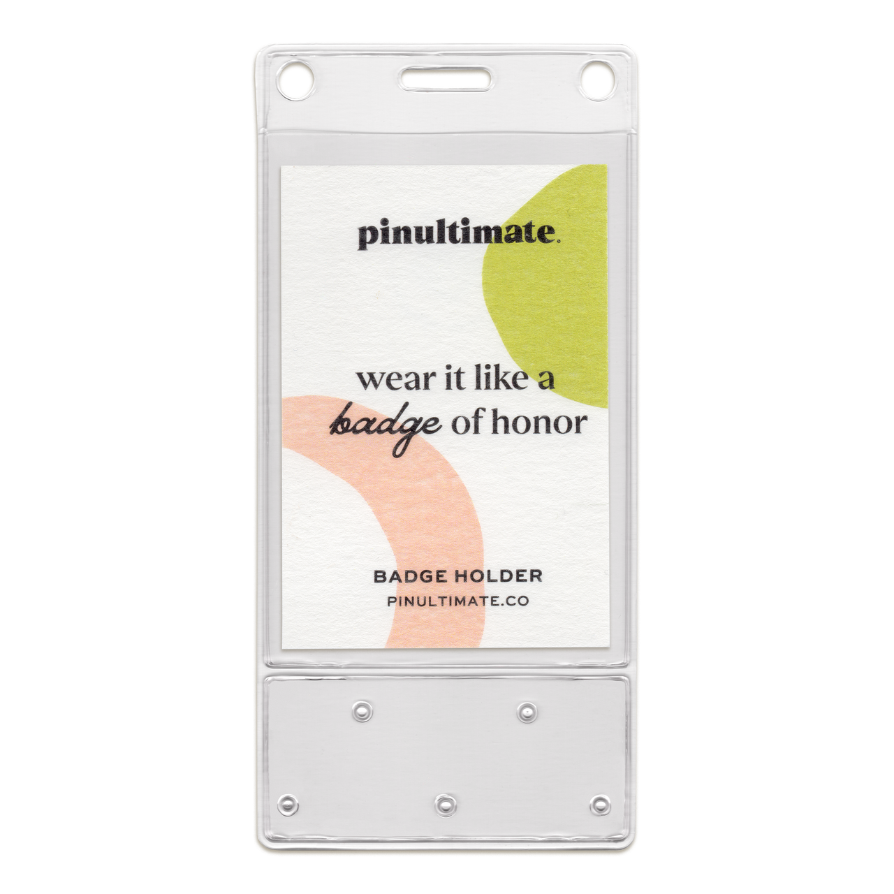 Badge Holder for Enamel Pins · The Collector, Vertical – Pinultimate